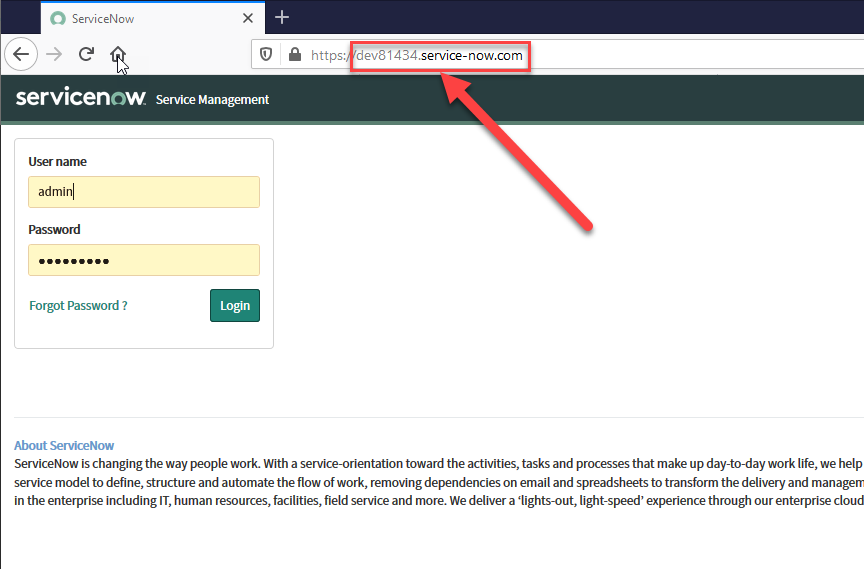 SCOM ServiceNow Incident Connector: Wizard step 1