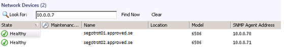 Add a Network device