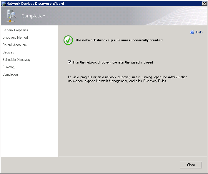 Add a Network device