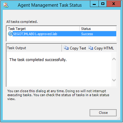 Install a Windows Agent
