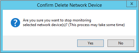 Remove a Network device