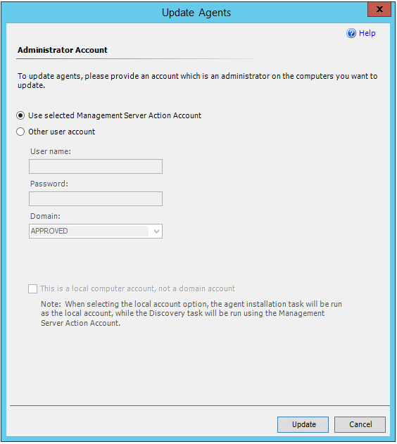 Upgrade a Windows agent